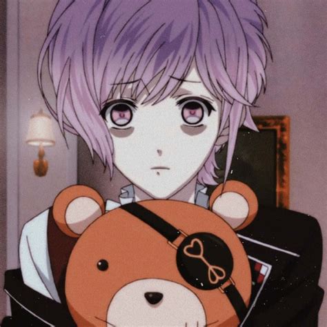 Download Kanato Sakamakiwith Teddy Bear Wallpaper