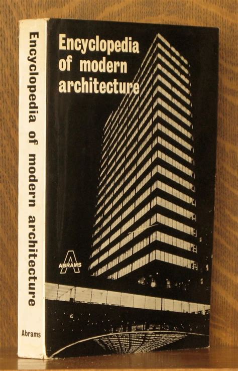 Encyclopedia Of Modern Architecture By Edited By Gerd Hatje Very Good