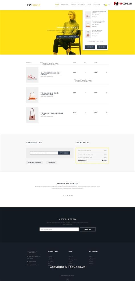 Website Pavshop Bán đồ Thời Trang Cao Cấp Đồ án Java Spring Boot