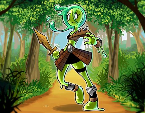 Cm Slime Girl By Siczak On Deviantart