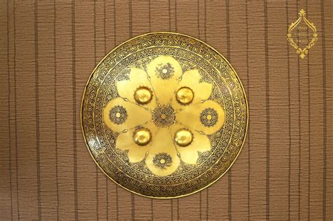 Brass Shield Shree Amritsar Sword