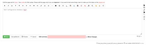 Error Issue Dokuwiki Dokuwiki GitHub