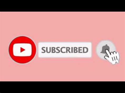 Subscribe Button & Notification Bell | SOUND EFFECT for YouTuber - YouTube