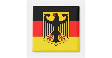 German Black Eagle Of German Flag Germany Magnet Zazzle