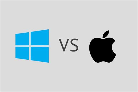macOS vs. Windows