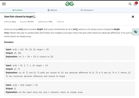 Codingchallenge Geeksforgeeks Problemsolving Twopointer Sorting