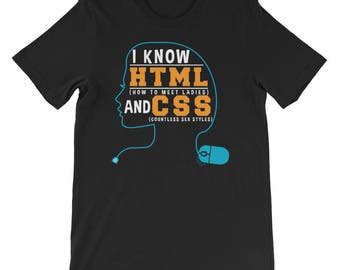 Css Html Tshirt Etsy