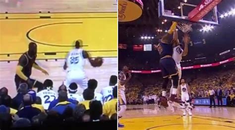 Nba Finals 2017 Kd Breaks Lebrons Ankles James Responds Posterizing