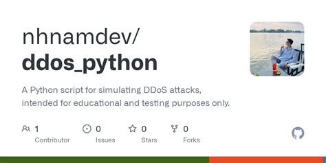 Github Nhnamdevddospython A Python Script For Simulating Ddos Attacks Intended For