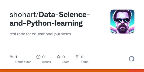 GitHub Shohart Data Science And Python Learning Test Repo For