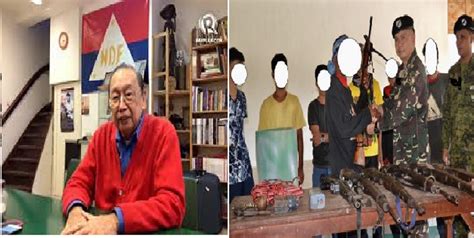 Cpp Npa Founder Sison Red Label Duterte No1 Enemy Of The Philippines