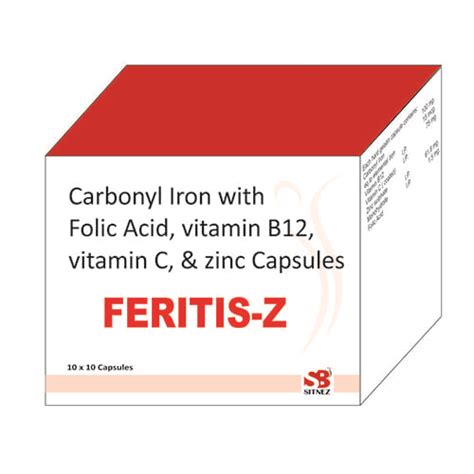 Feritis Z Capsules Sitnez Biocare Pvt Ltd