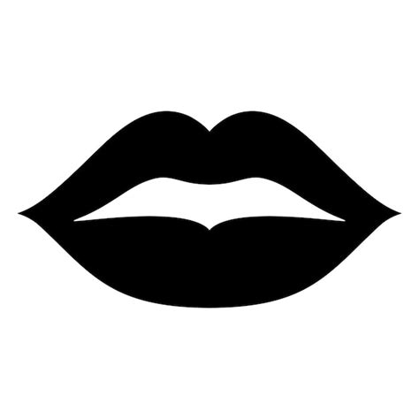 Lips Silhouette