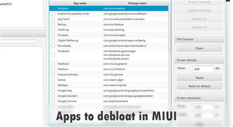 Apps To Debloat In MIUI Safely Using Mi Debloat Tool AK SH