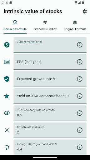 Stock Intrinsic Value Graham For Pc Mac Windows 7 8 10 Free Download