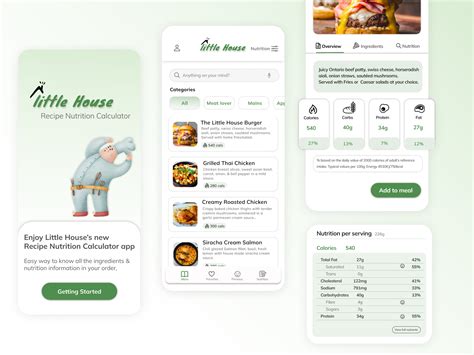 Recipe Nutrition Calculator App By Ruinan Liu On Dribbble