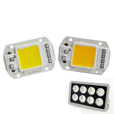 IC Smart COB LED Beads 110V 220V 30W 50W LED Chip High Power LED Matrix DIY For Outdoor