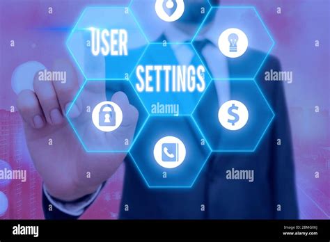 Handwriting Text Writing User Settings Conceptual Photo Configuration Of Appearance Operating