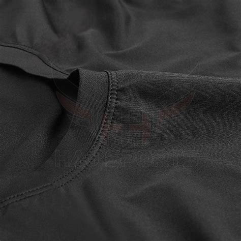 Solid Color Youth Long Sleeve Compression Shirts Plain Customized Gym