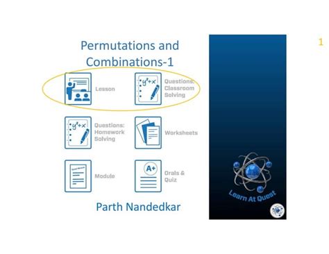 permutations and combinations iit jee olympiad lecture 1 ppt