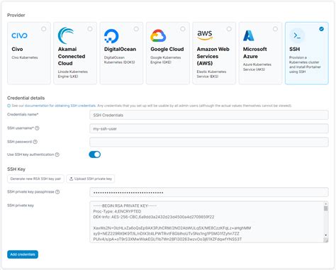 You Can Also Choose To Upload Your Private Key By