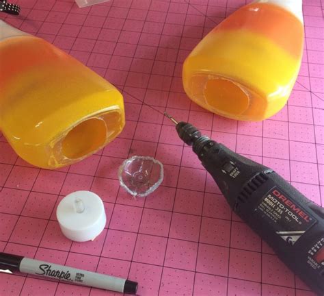 Airbrainz Airbrushed Candy Corn Lights