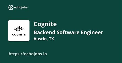 Cognite Is Hiring Backend Software Engineer Cloud Ai Services