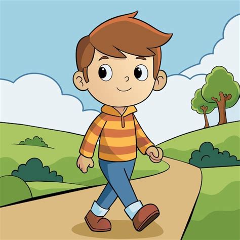 Imágenes De Caminar Dibujo Descarga Gratuita En Freepik