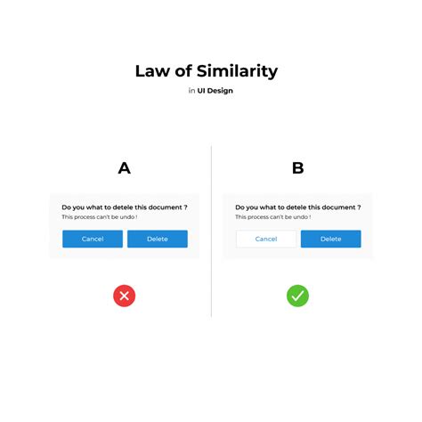 Gestalt Similarity Examples Law Of Similarity Laws Of Ux