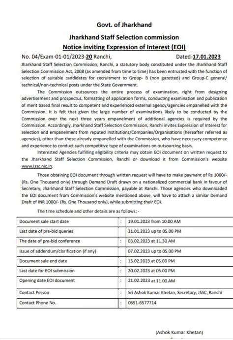 PDF JSSC Notification PDF Panot Book