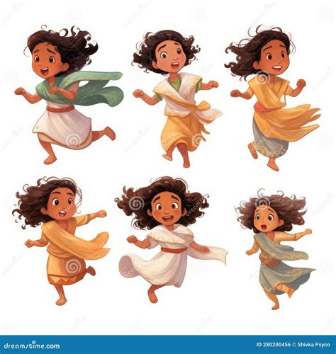 Watercolor Running Character Turnarounds Illustrator Generative Ai Stock Illustration Watercolor Running Character Turnarounds Illustrator Generative Ai Stock Illustration