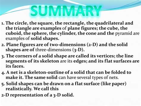 Visualising Solid Shapes Ppsx 3 D Graphics Computer Software And Applications
