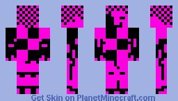 Missing Texture Steve Minecraft Skin