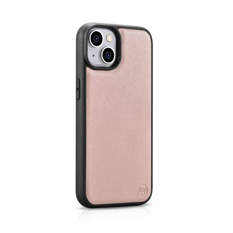 IPhone Nappa Leather Case Blush Nude Fone Express