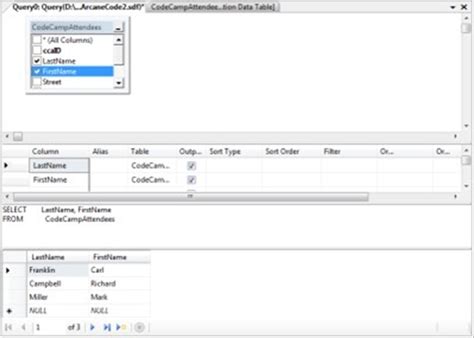 Creating A Sql Server Compact Edition Database Using Visual Studio Server Explorer Arcane Code