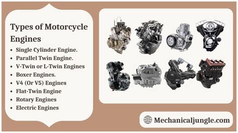 Types Of Motorcycle Engines Various Motorcycle Engine Designs How Does
