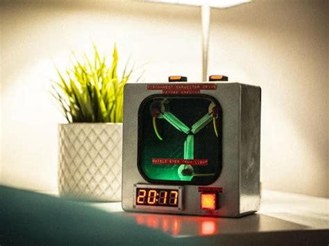 This Flux Capacitor Alarm Clock Means Youll Never Be Too Late To Get