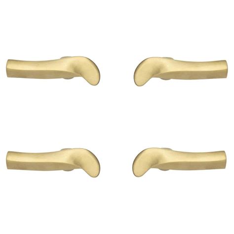 Chalet Brass Knob In The Shape Of An Oak Leaf For Sale At 1stdibs