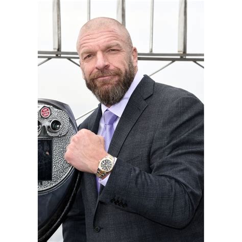 Paul Levesque Aka Paul Triple H Levesque At A Public Appearance For Wwe