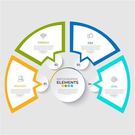 Premium Vector Timeline Circle Infographic Template Options Or Steps