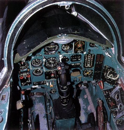 Mig 25 Foxbat Cockpit