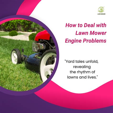 Dealing with lawn mower engine problems - James M. Chew - Medium