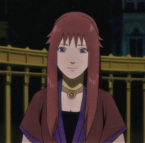 Sara Naruto Anime Character With Long Red Hair