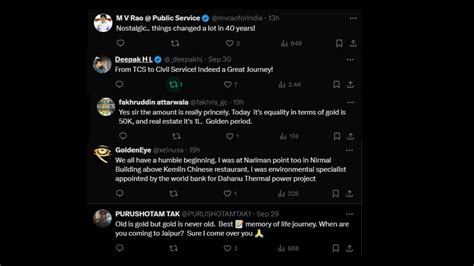 More Than 40 Years Ago With Princely Salary Of ₹1 300 Nostalgic Post Of Former Ias Officers