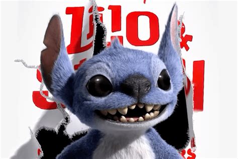 Lilo And Stitch Live Action Remake Image Shows Off Stitchs Cute And