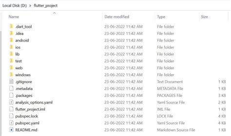 How To Create New Flutter Project Using Command Without Ide