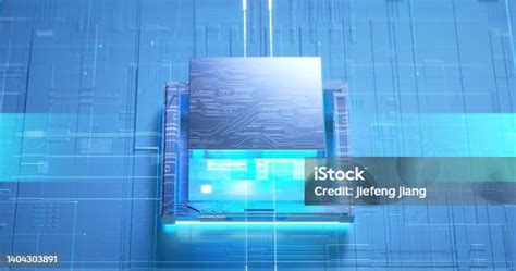 사이버 펑크 Ai의 3d 렌더링 회로 기판 기술 배경 중앙 컴퓨터 프로세서 Cpu 및 Gpu 개념 마더 보드 디지털 칩 기술 과학 배경 3차원 형태에 대한 스톡 사진 및
