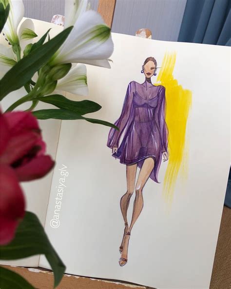 Fashion Illustration Фэшн иллюстрация Рисунки Художники