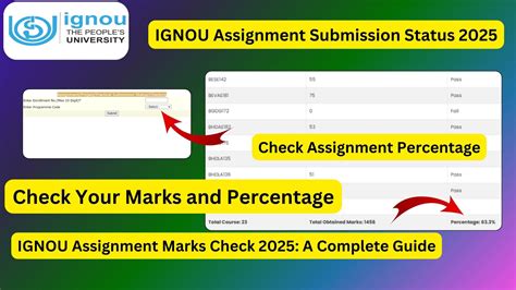 Ignou Assignment Front Page Pdf 2025 Download Format And Guidelines