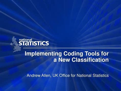 Ppt Implementing Coding Tools For A New Classification Powerpoint Presentation Id3859611